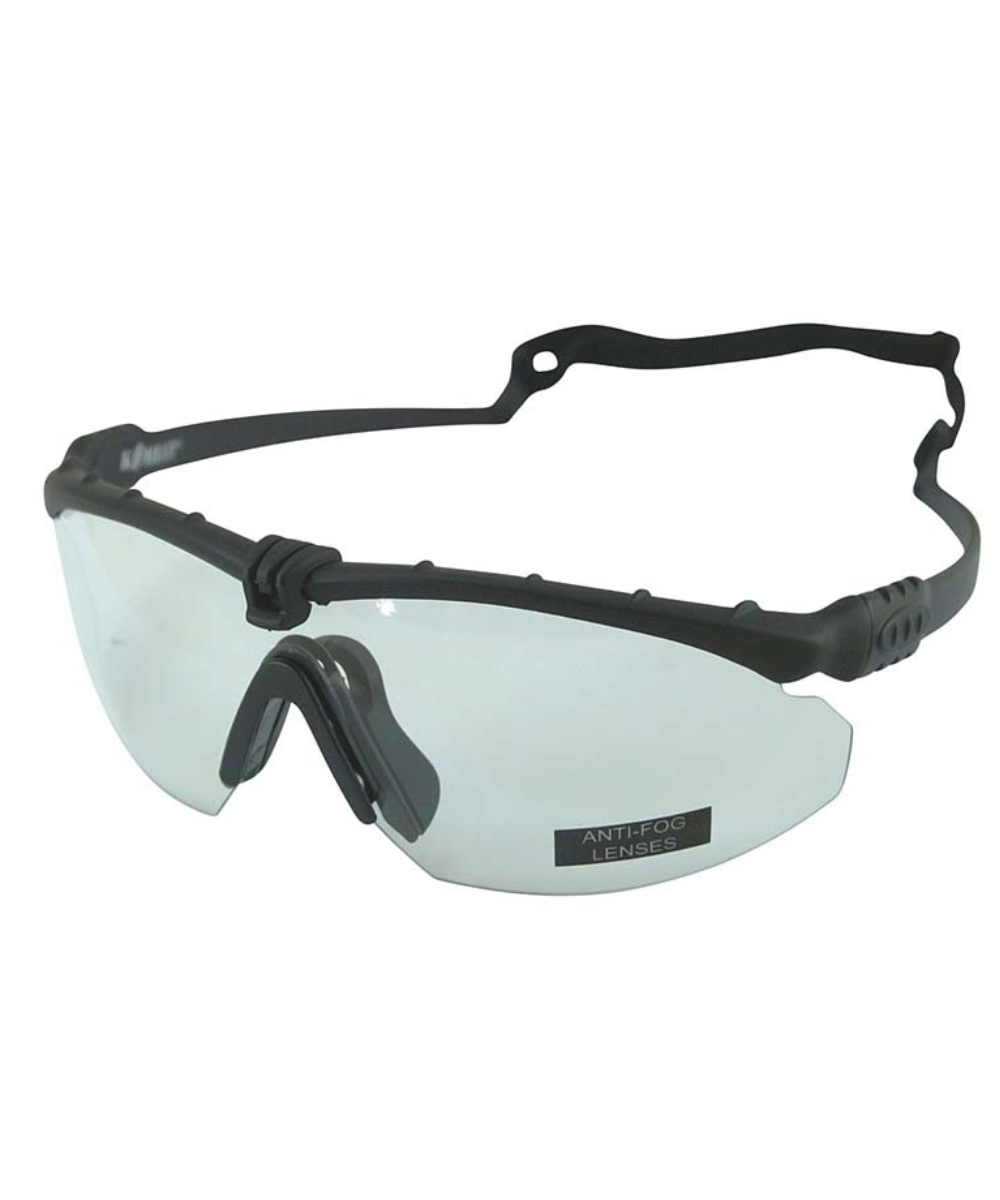 Kombat Tactical Ranger Glasses – Black – Clear Lens – Duell Tactical ...